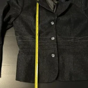 Harve Benard | Jackets & Coats | Vintage Harve Bernard Black Tailored ...